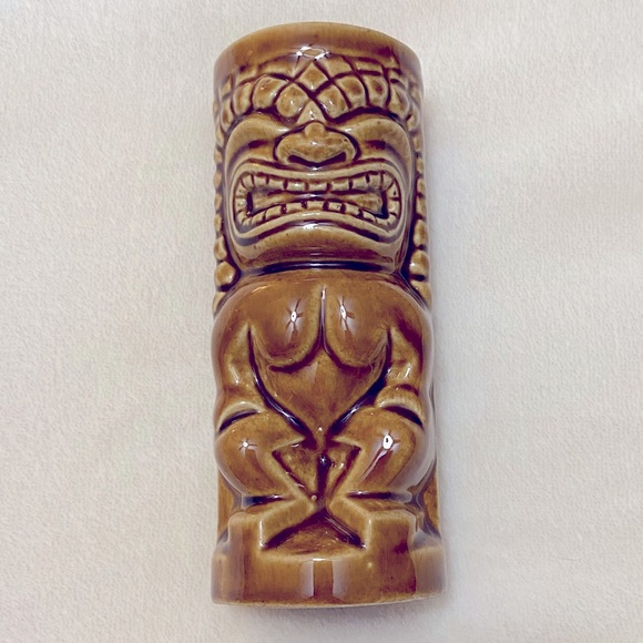 Vintage | Dining | Vintage Orchids Of Hawaii Tiki Brown Mug Japan | Poshmark